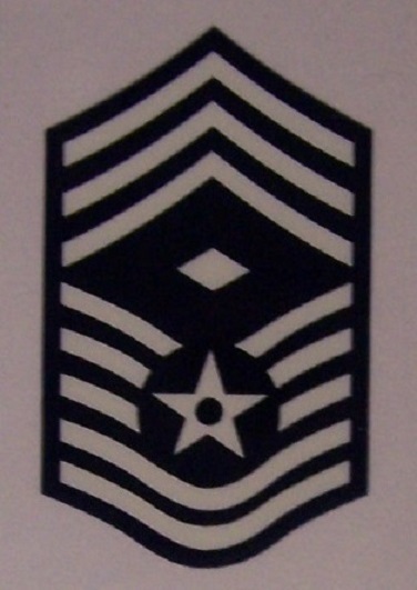 Window Bumper Sticker Military Air Force E9 Chief Master Sergeant NEW ...