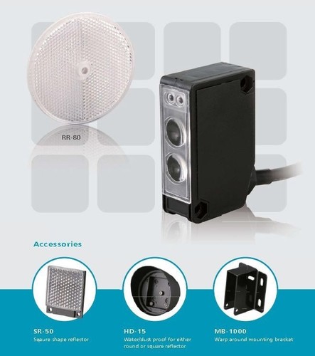 Retro Reflective Photocell - Photoelectric Sensor Beam Photo Electric ...