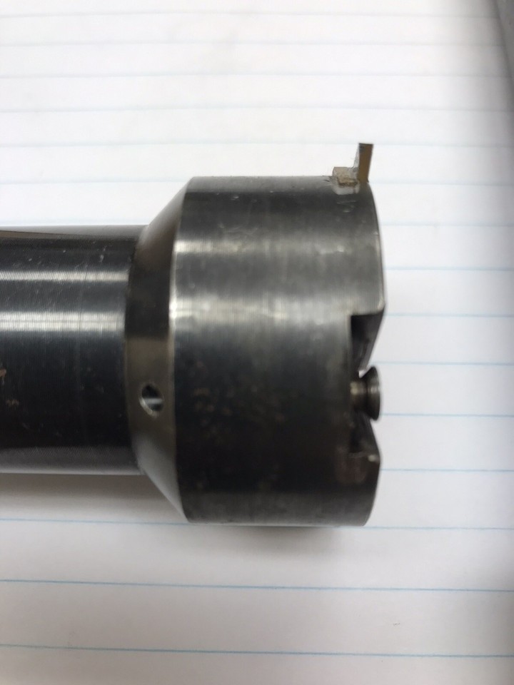 1 pc. VALENITE INTERNAL GROOVING TOOL 1-1/4” SHK. X 8” oal. (loc stk ...