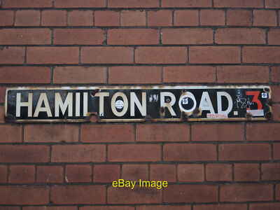 Photo 12x8 Enamel street sign Ashton Gate Hamilton Road in Southville ...