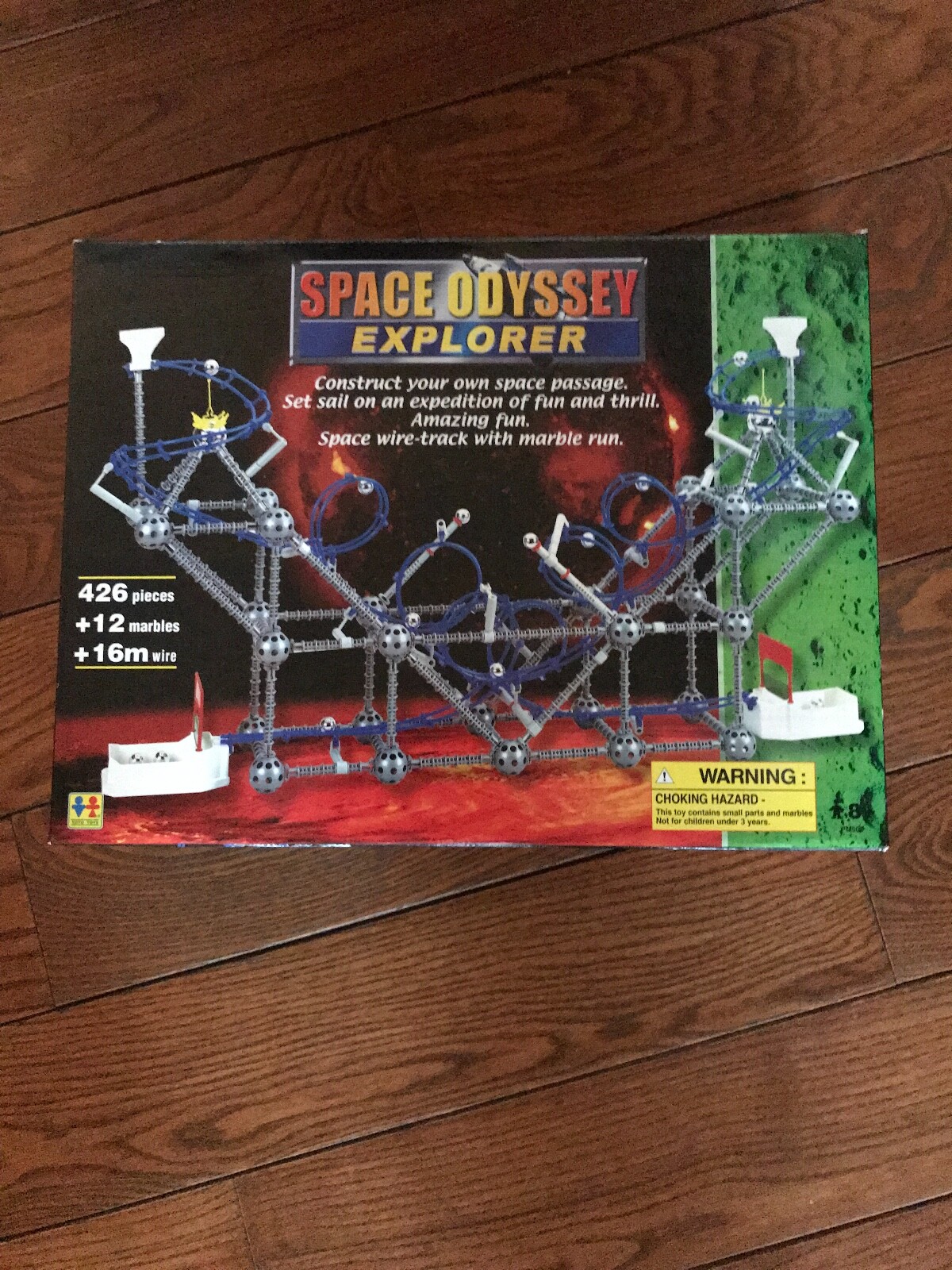 Space Odyssey Marble Run, 426 pieces plus 12 marbles plus 16m wire ...