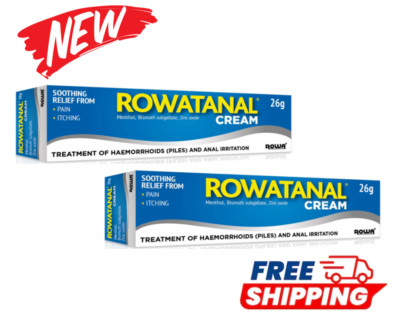 2X 26g ROWATANAL Cream For Piles, Hemorrhoid, Relief Pain & Irritation ...