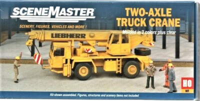 HO Scale Walthers SceneMaster 949-11015 Two-Axle Truck Crane Kit | eBay