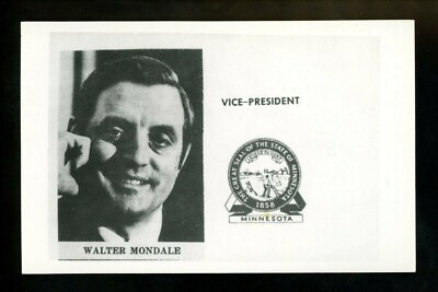Political President real photo postcard RPPC Jimmy Carter Walter ...