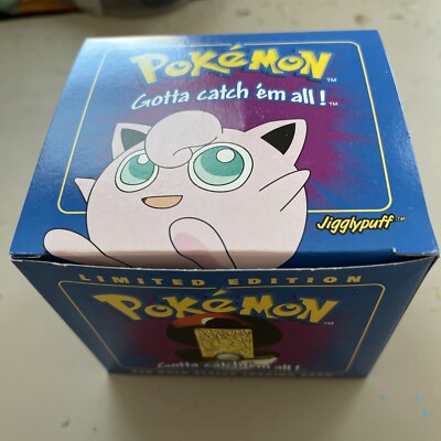 Pokemon 23k Gold Plated Trading Card Jigglypuff Pokeball Limited ...