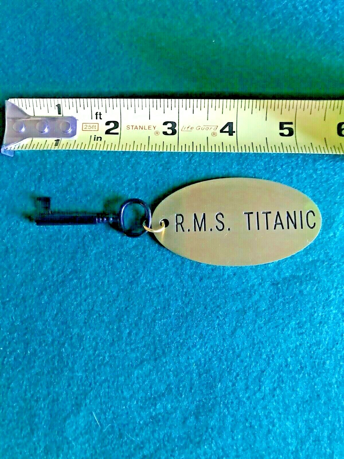 THE INFAMOUS MISSING TITANIC, CROWS NEST TELEPHONE KEY, SOLID, MUSEUM ...