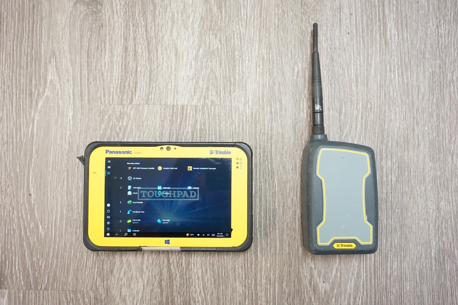 Panasonic Trimble Tablet w/ Field Link v.6.5 2.4ghz Lay Out for RTS773 ...