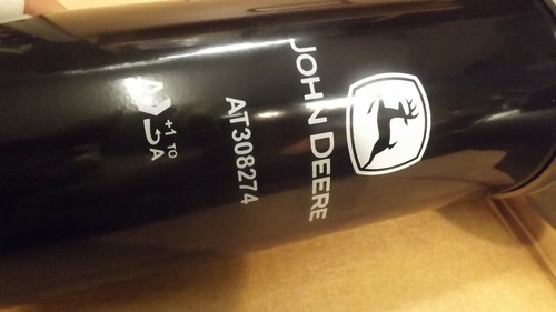 OEM John Deere 310 410 Hydraulic Filter Head ATAT195276 Filter AT308274 ...