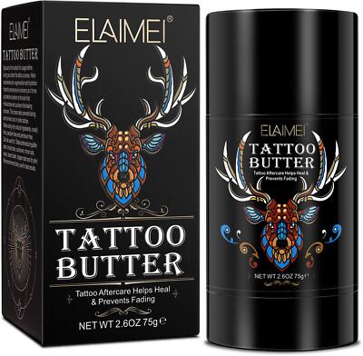 AFTERCARE TATTOO BUTTER Enhances Colors OLD & NEW TATTOO Heals and ...