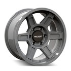 Tuff Stuff Wheels TS01 Ascent 17x8.5 +0 Gloss Grey 6x120 (QTY 1) TS01 ...