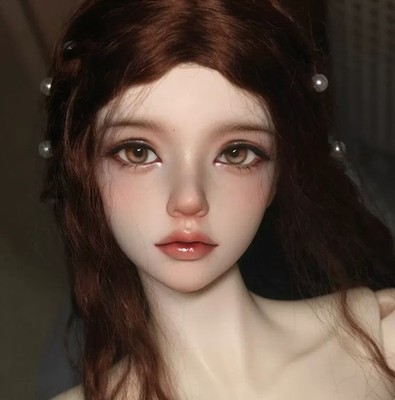 1/3 BJD Doll Handmade SID Female Mari Normal Color Y19-Free Face Make ...