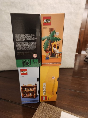 4 Lego Promo sets not sold in stores factory sealed sold together READ ...