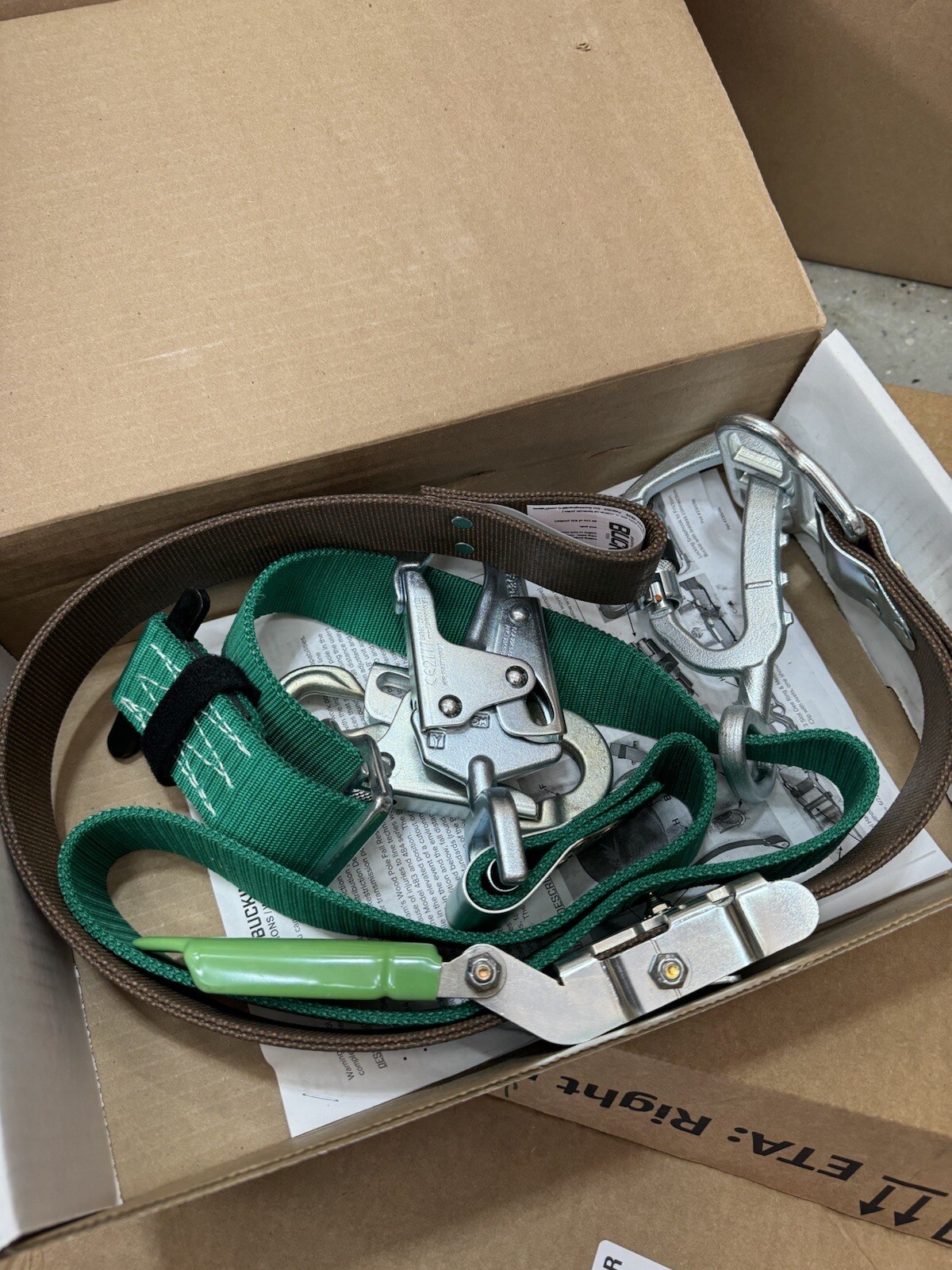 Buckingham 483D Bucksqueeze Lineman Fall Protection for sale online | eBay