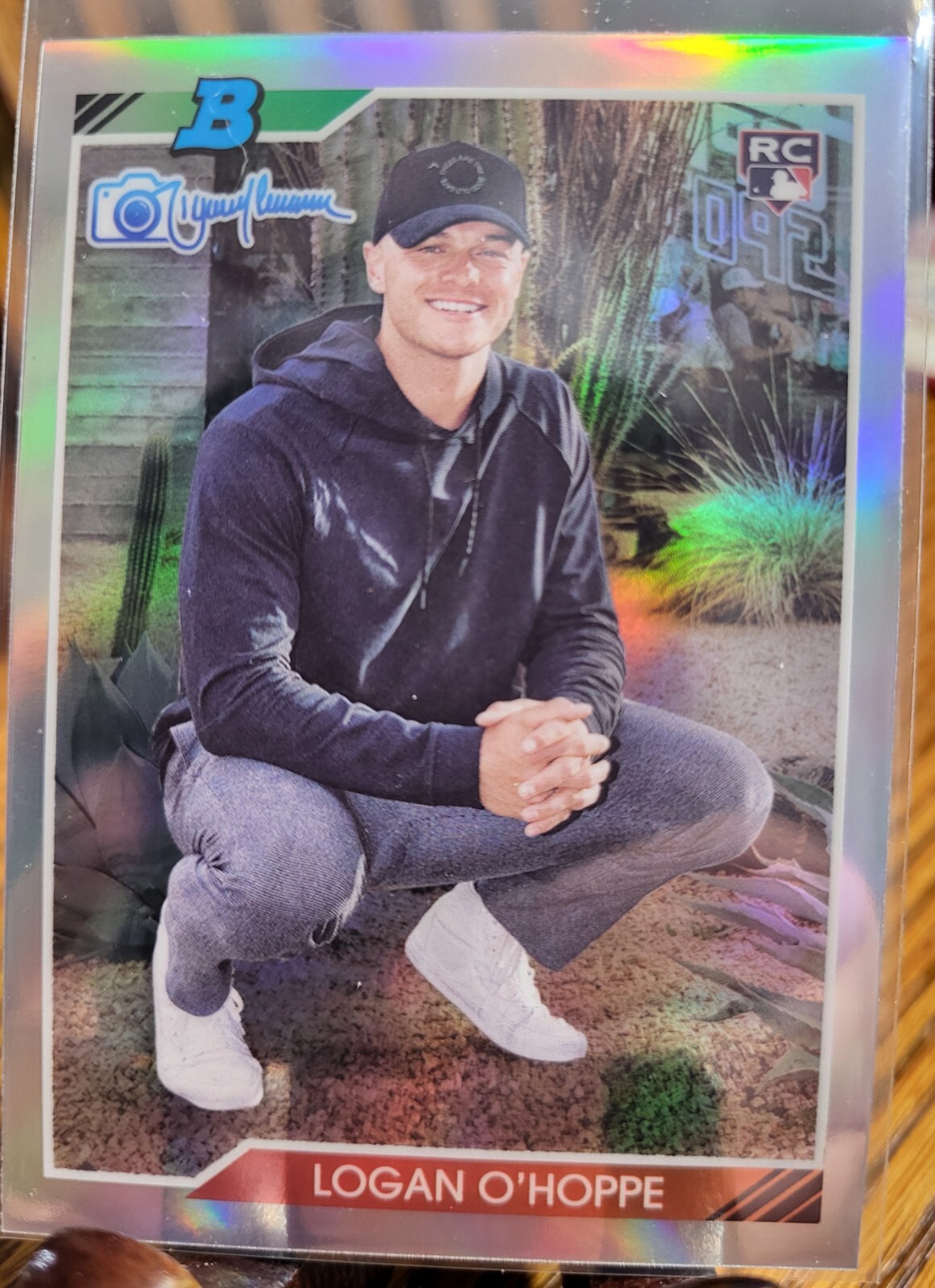 2023 Bowman's Best 1992 Randy Johnson Logan O'Hoppe Rookie RC | eBay