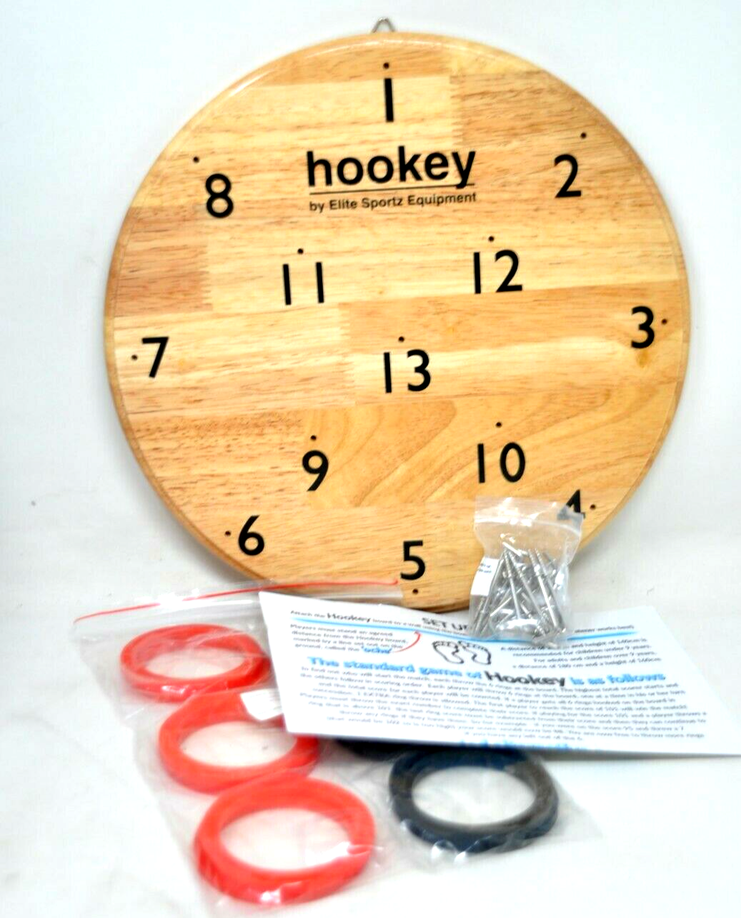 Elite Sportz Hookey Ring Toss Indoor / Outdoor Games for Kids Adults 12 ...