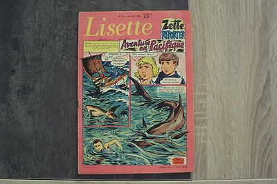 Magazine Lisette n°16 - 15 avril 1956 | eBay