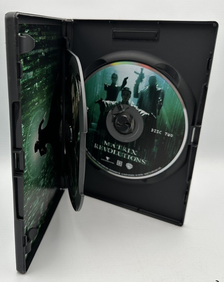 Matrix Revolutions DVD 2-Disc Full-Screen Edition Keanu Reeves 2004 ...