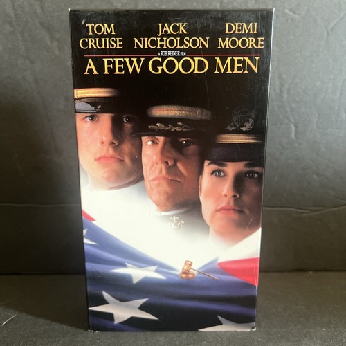 A Few Good Men (VHS, 1993) Tom Cruise Jack Nicholson Demi Moore 90s VHS ...