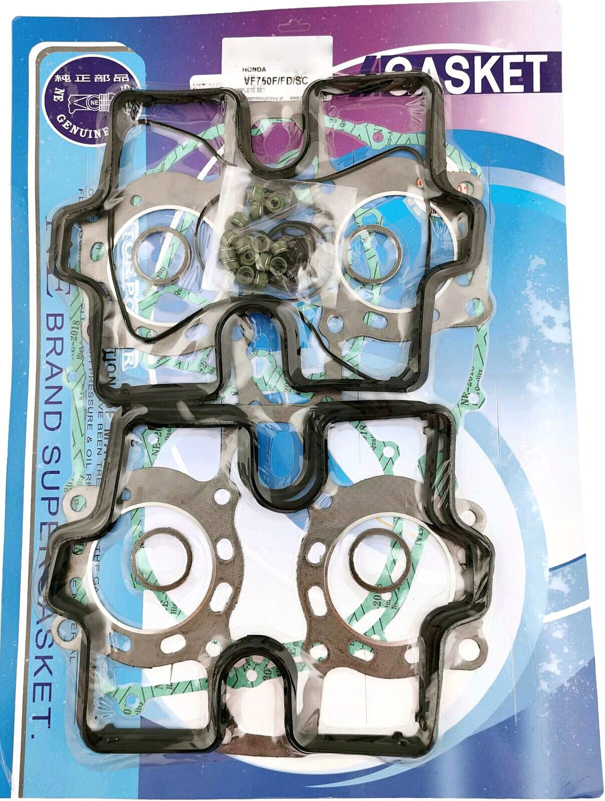 Motorcycle Engine Complete Gasket Set for HONDA V45 Magna V45 Sabre ...