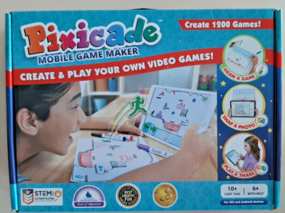 Pixicade Game Maker Mobile STEM Video Game Creator Award Winner, NEW | eBay