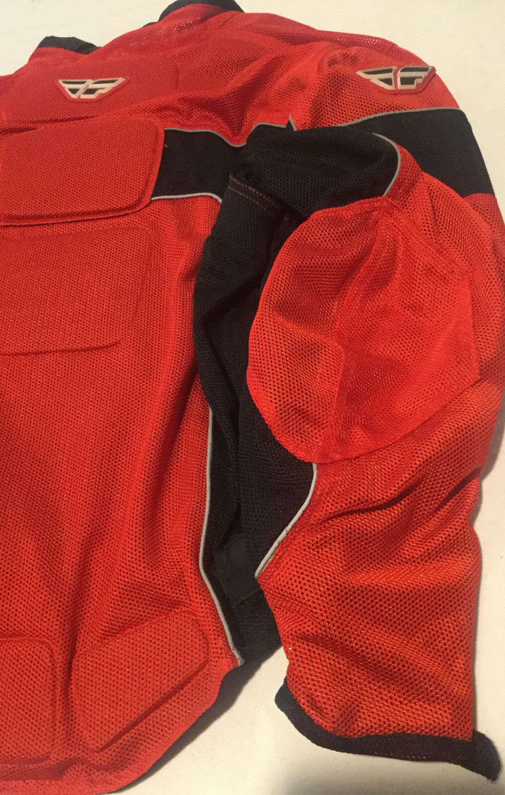 Fly Racing Coolpro II MESH JACKET MENS X-LARGE XL RED BLACK REMOVABLE ...