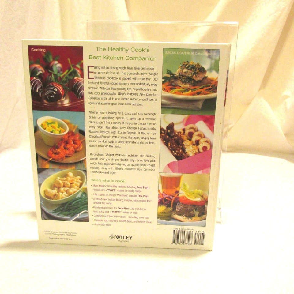 2006 Weight Watchers New Complete Cookbook Ringbound Hardcover ...