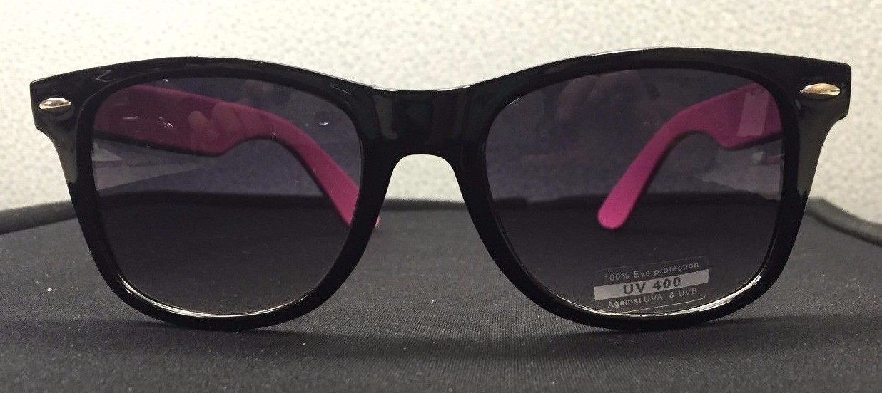 Moda vated Active Eyeware Designer Sunglasses Black and PInk UV 400 ...