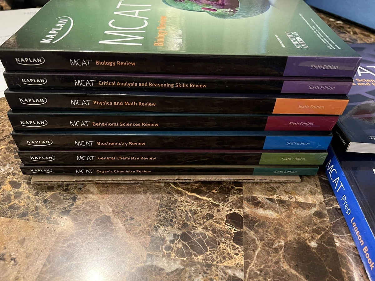 Kaplan MCAT Full Set 2020-2021 EXTRA Quicksheets included ...