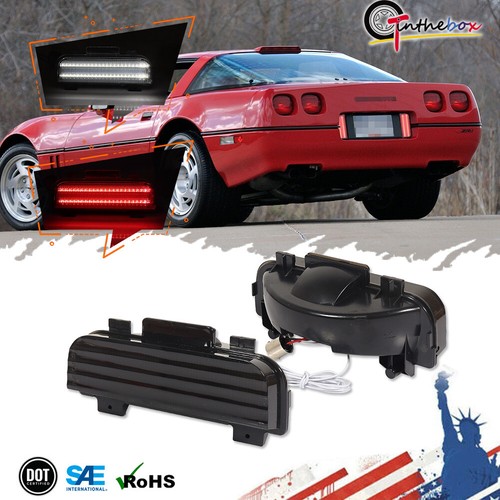 For 1984-1990 Corvette C4 Smoke Tailgate Reverse Backup Lights Rear LH ...