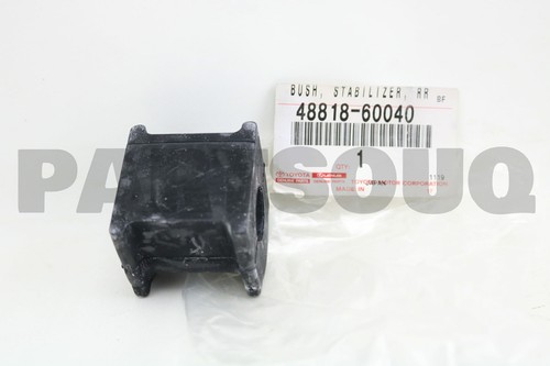 4881860040 Genuine Toyota BUSH, STABILIZER, REAR 48818-60040 | eBay