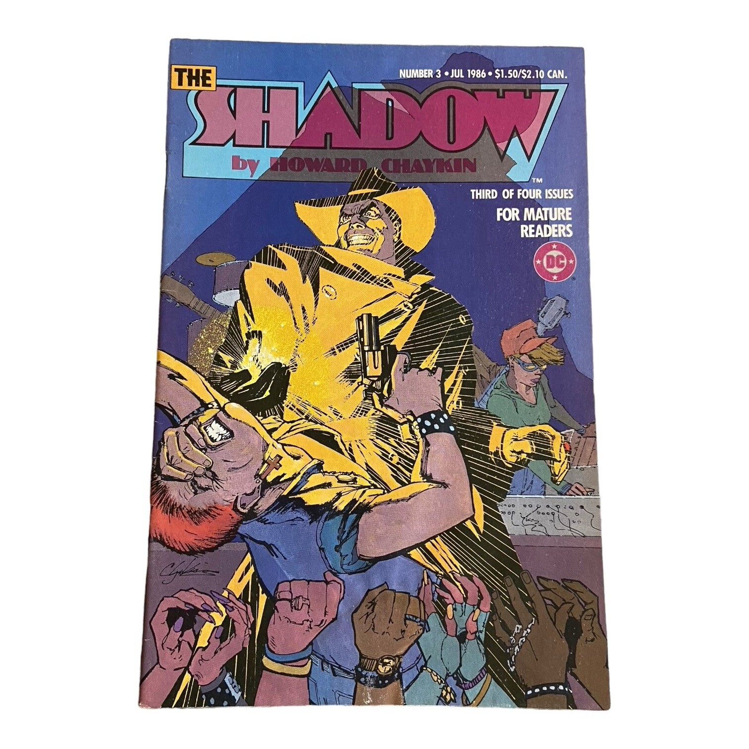 The Shadow #3 July 1986 DC Comics NM Howard Chaykin | eBay