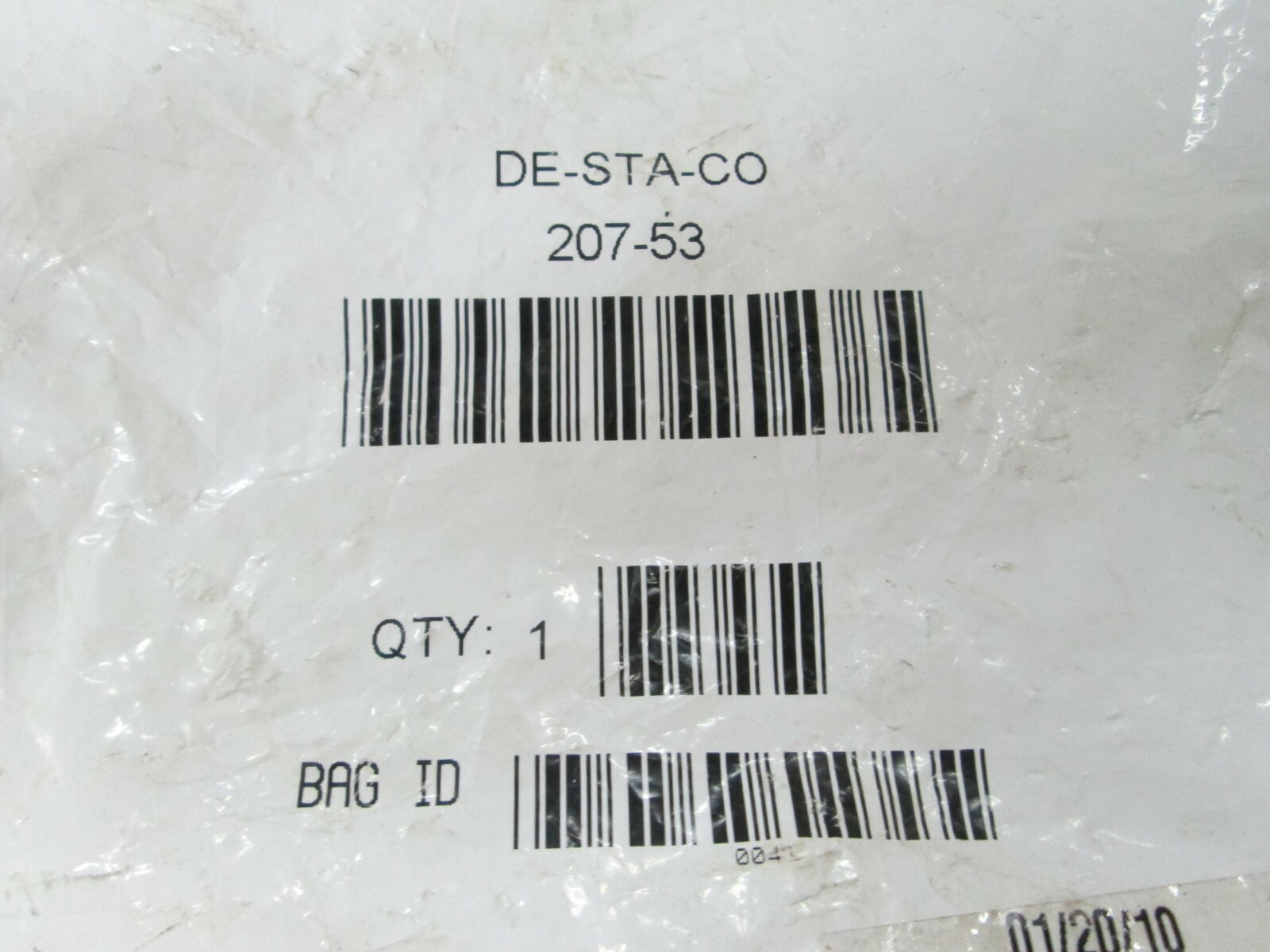 DE-Staco Clamp 207-53 On Bag 207-U On Clamp (NIB) | eBay