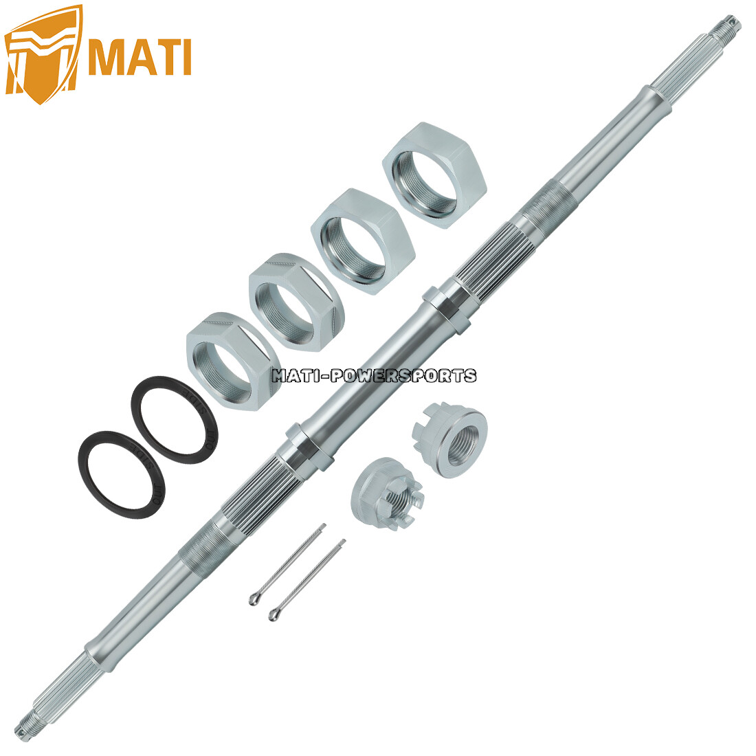 Rear Axle Shaft Nut Kit for Honda TRX300 TRX300FW 1993 1994 1995 1996 ...