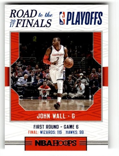 2017-18 Hoops #12 John Wall Road to the Finals #/2017 | eBay