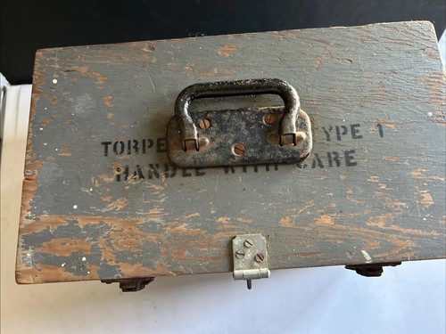Super Rare WW2 Aircraft Torpedo Camera Type 1 Box | eBay