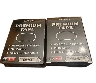 PATCH 4U Micropore Tape - Secures Dressings In Place - 2 PACK - 30 pcs ...