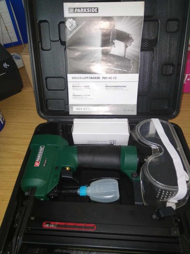 Parkside Druckluft Tacker PDT 40 C2 , NEU ! | eBay.de