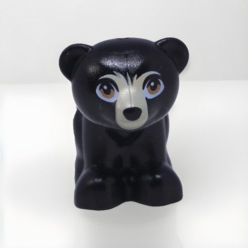 New Lego Animals Rare Black Bear Cub Minifigure | eBay