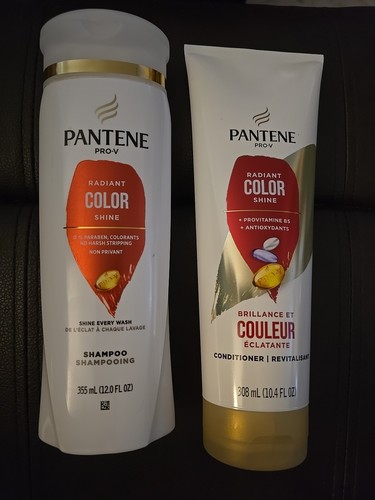 2 Pc Pantene Pro-V Radiant Color Shine Shampoo & Conditioner Set (C12 ...