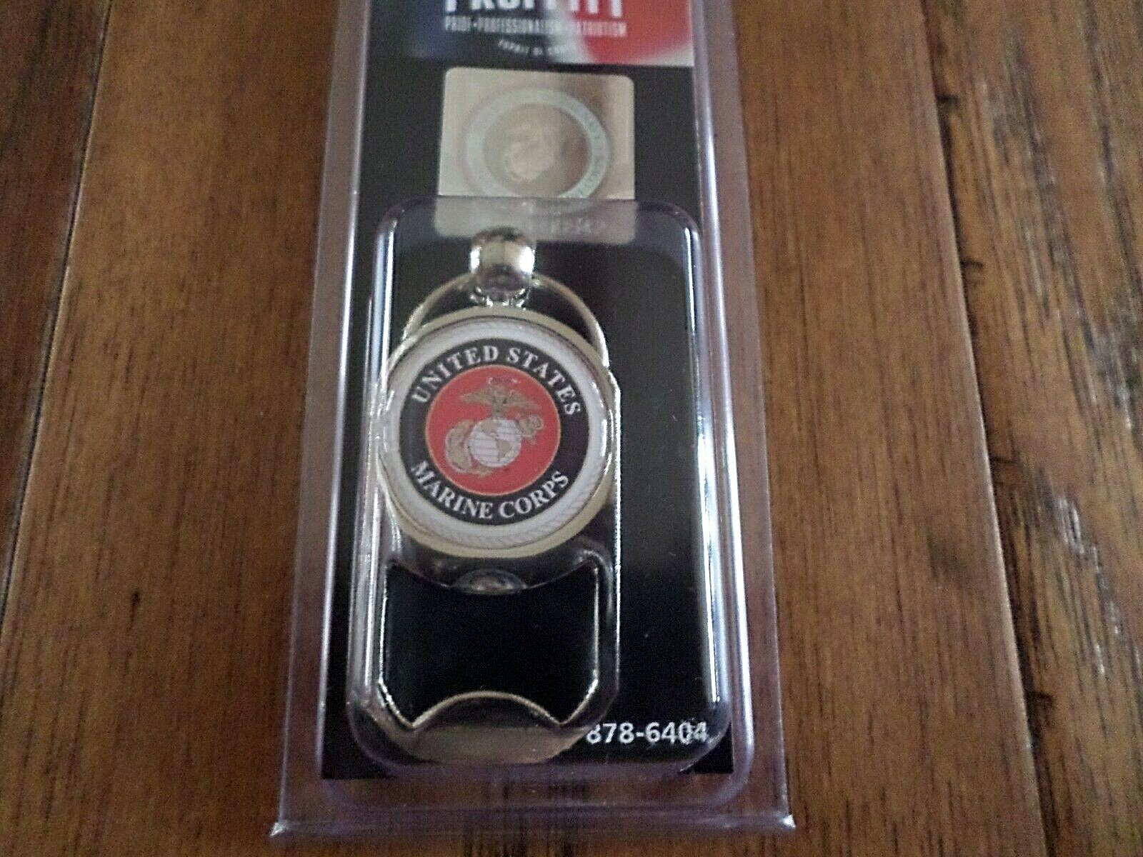 MILITARY MARINE CORPS EGA METAL KEY CHAIN / KEY RING BOTTLE OPENER EGA ...