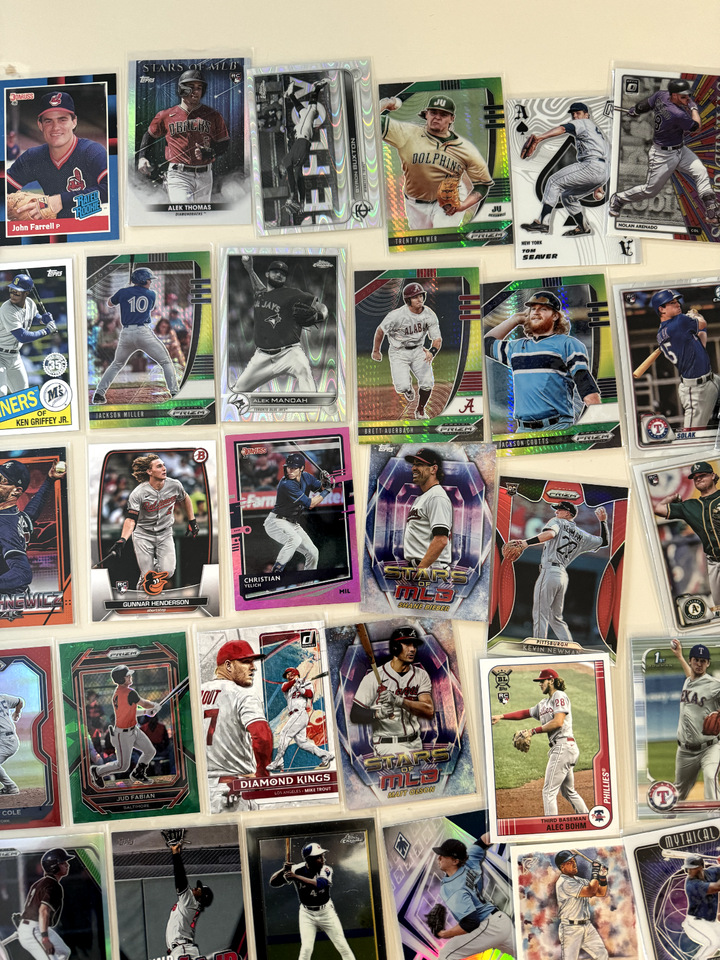 HUGE LOT of Baseball Auto relic SP, SSP Topps Bowman PSA graded 80 ...