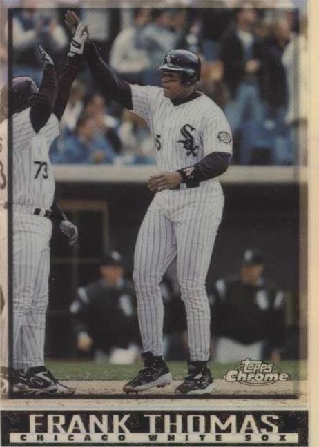 1998 Topps Chrome - Frank Thomas #20 Refractor for sale online | eBay