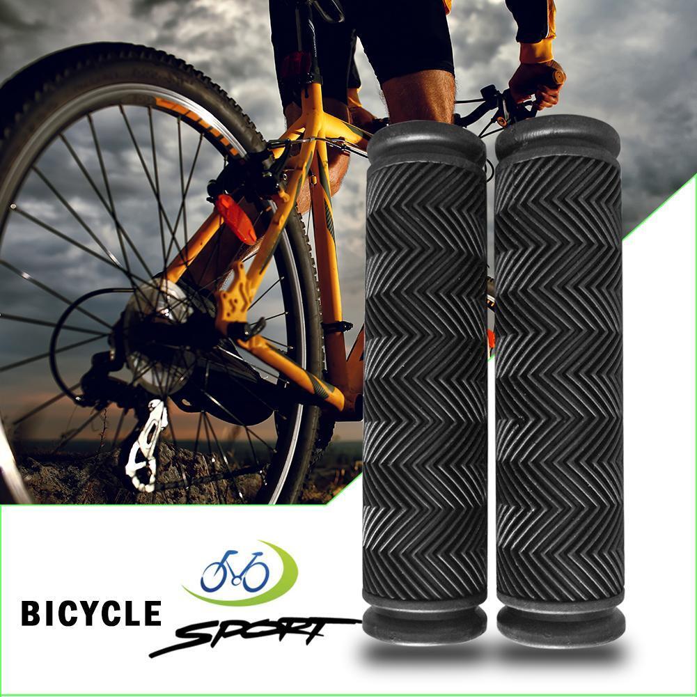 2pcs Non Slip Soft Rubber Mountain Bicycle Handlebar MTB Bike Handle ...