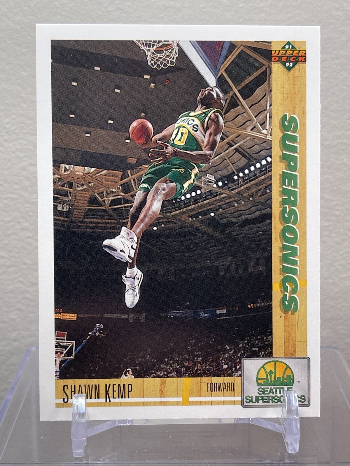 1991 Upper Deck Shawn Kemp #173 Seattle SuperSonics | eBay