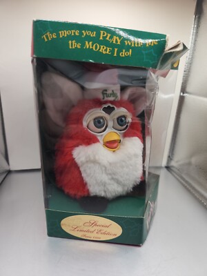 SEALED NEW 1999 Hasbro Furby Santa Christmas Special Limited Edition 70 ...