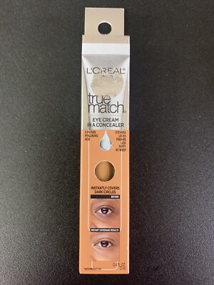 L’Oréal True Match Eye Cream In A Concealer Dark C7-8 Shade .4 Oz ...