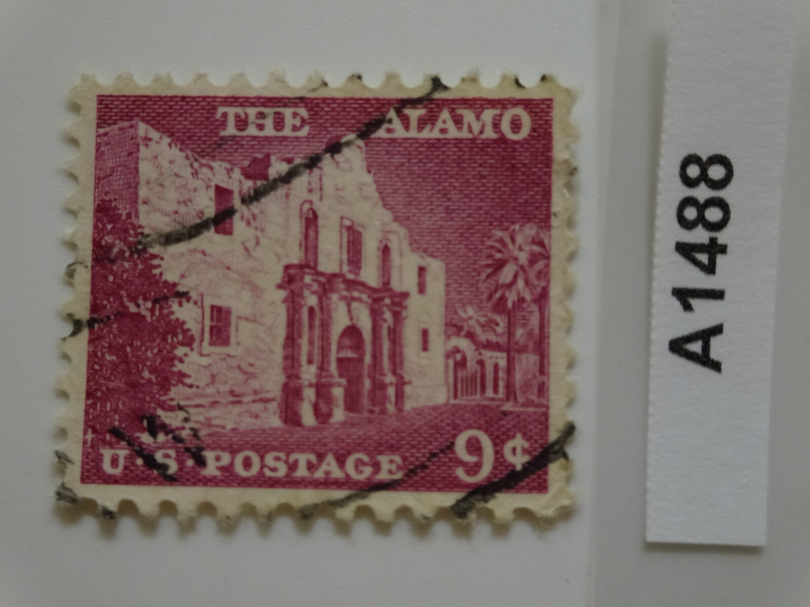The Alamo 9 Cent USA United States Postage Stamp | eBay