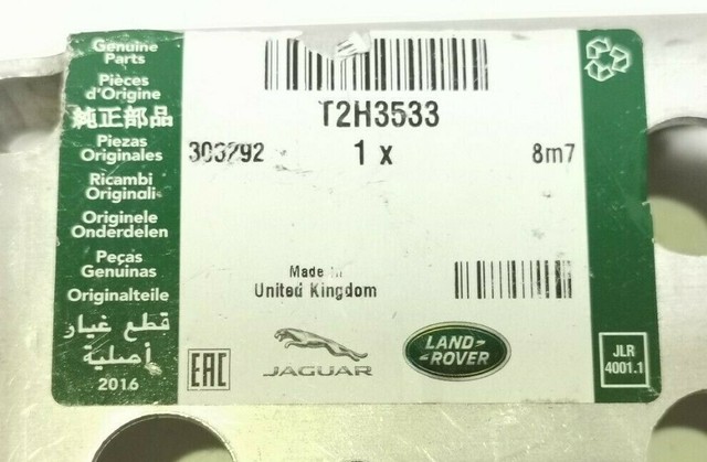 Genuine Inner Wing Frame Side Member Reinforcement LH Jaguar XE / F ...