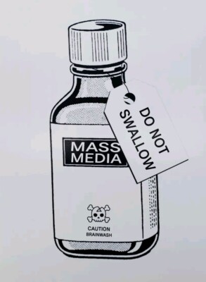 U.S Mass Media Brainwashed Pop Art PRINT Original Art by NYC graffiti ...