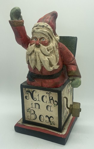 Vintage House Of Hatten Nick In A Box Santa Denise Calla 1988 Christmas ...